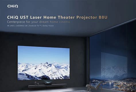 Changhong B8u Laser 3d 4k Projector 2300ansi Lumens Ultrashort Focus ...