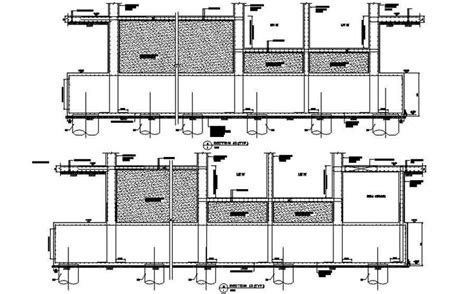The Pile Cap Section Details Are Given In This Autocad 2d Drawing File Download The Autocad 2d