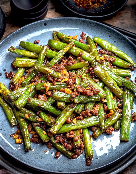 Find A Recipe For Chinese Green Beans And Ground Beef Stir Fry On