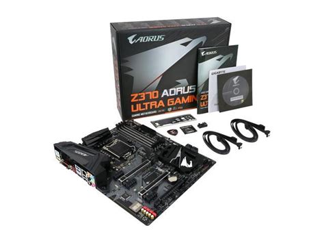 GIGABYTE Z370 AORUS Ultra Gaming Rev 1 0 LGA 1151 300 Series ATX