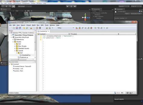 Создание шутера Часть 3 Прицел в Unity3d Видео Уроки по дизайну 3d