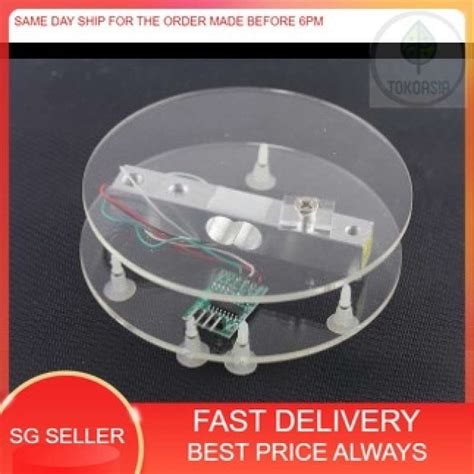 Jual Sg Stock 5kg Load Cell With Hx711 Amplifier Weighing Scale Iot Diy 5kg Di Seller