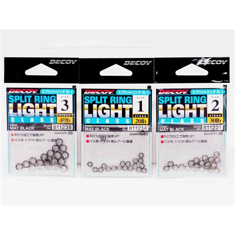Decoy Split Ring Light Class Redtackle