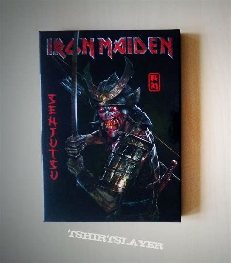 Iron Maiden Senjutsu Deluxe 2 Cd Book Tshirtslayer Tshirt And