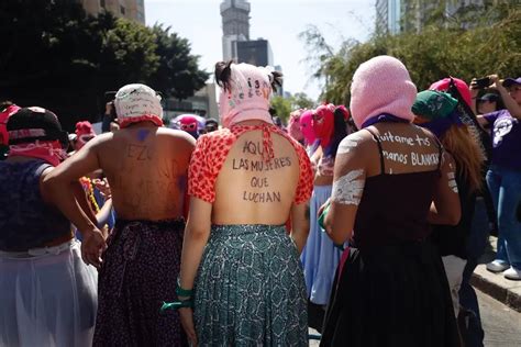 Más De 180 Mil Mujeres Asistieron A Marcha Del 8m En Cdmx Informa Ssc
