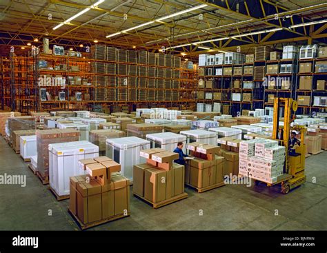 Central Warehouse Store Facility With Variety Of New Packaged Domestic