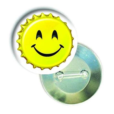 Закатний круглий значок смайл кришечка — ціна 27 грн у каталозі Сувеніри Купити товари для