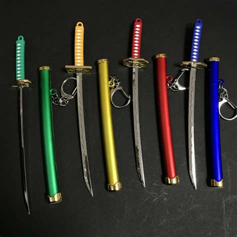 Mua Móc Khóa Kiếm Katana Kim Loại Titan Ko Gỉ Kiếm Của Roronoa Zoro