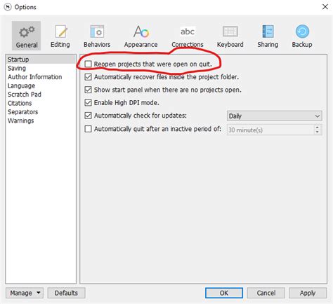 Scrivener Always Opens With Small Window And Doesnt Restore Properly