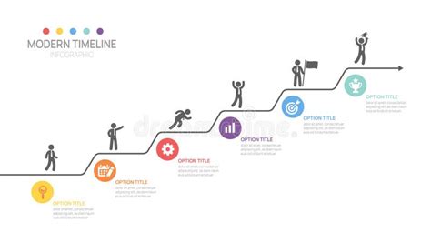 Business Road Map Timeline Infographic Steps To Success Growth Template