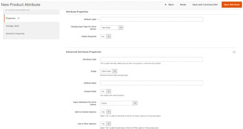 Attributen Magento Toevoegen Handleiding WebApps