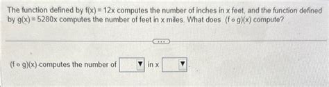 Solved The Function Defined By F X 12x Computes The Number Chegg
