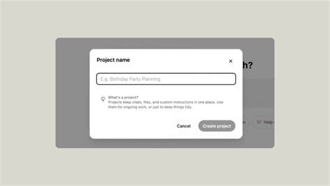 How To Use Projects In ChatGPT