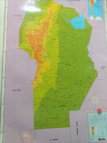 Mapa Argentina Grande MercadoLibre
