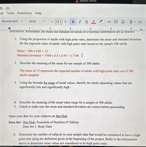 solved distribution remember the mean and standard
