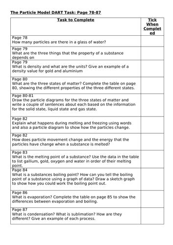 Ks3 Chemistry Particle Theory Lesson Presentation And Resources