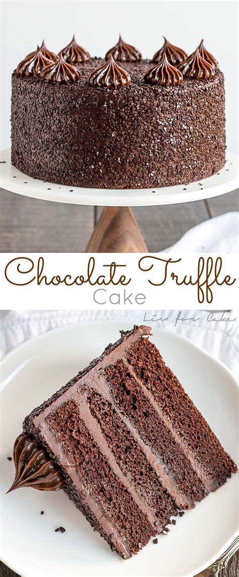 The Ultimate Chocolate Indulgence This Decadent Chocolate Truffle Cake