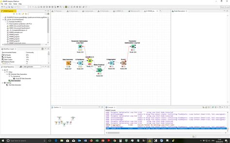 Optimisation Of Svm Parameters Knime Analytics Platform Knime