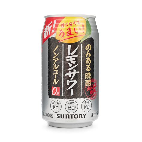 Suntory Lemon Sour Non Alcohol Sparkling Beverage Weee