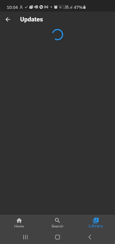 Android Updates Screen Never Ends Up Loading R FreezerApp