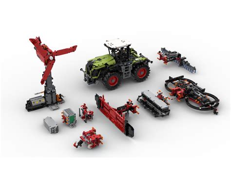 Lego Moc 8 Attachments For 42054 Claas Xerion 5000 Trac Vc By Klimax