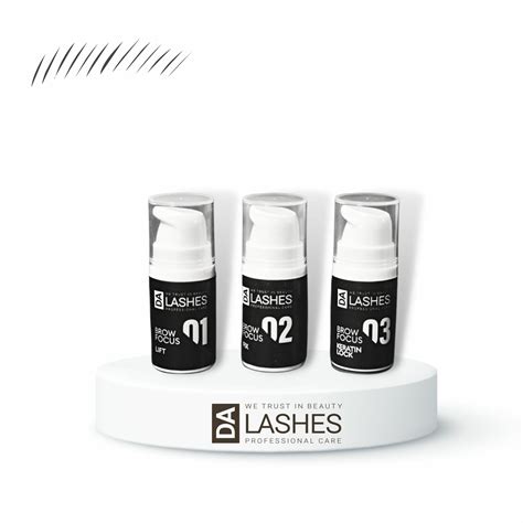 Preparaty Do Laminacji Brwi Preparaty Step Brow Focus DaLashes Pimp My Lashes