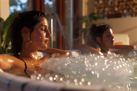 Premium Photo Sisters Having A Spa Day At Home