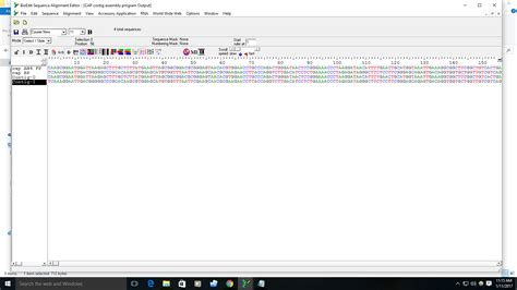 Bioedit Multiple Contigs Researchgate