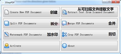 Pdf文件拆分合并软件3steppdf 图片预览