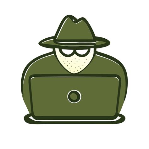hacker sticker pack icon uneven fill premium ai generated vector