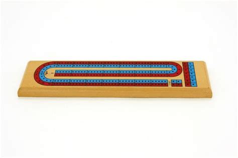 Cribbage Board 2 Track Coloured Puzzles And Games