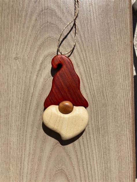 Gnome İntarsİa Magnet Intarsia Intarsia Wooden Art Wild Life
