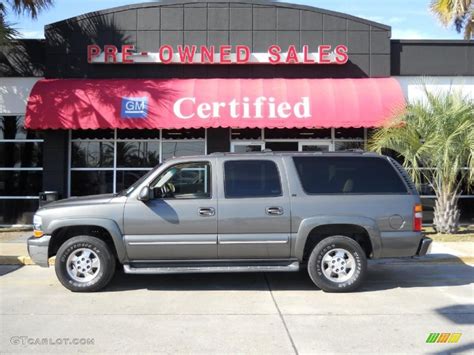 2002 Medium Charcoal Gray Metallic Chevrolet Suburban 1500 Lt 44203482