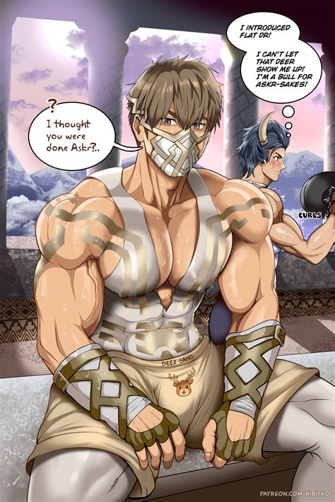 Eikthyrnir And Askr Fire Emblem And 1 More Drawn By Kibitko Danbooru