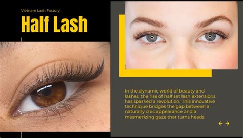 Flaunt Your Flutters The Half Set Lash Extensions Trend