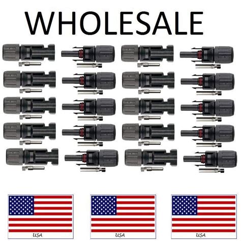 Waterproof 10 20 50 100 Pairs Male Female Wire Cable Connector Set