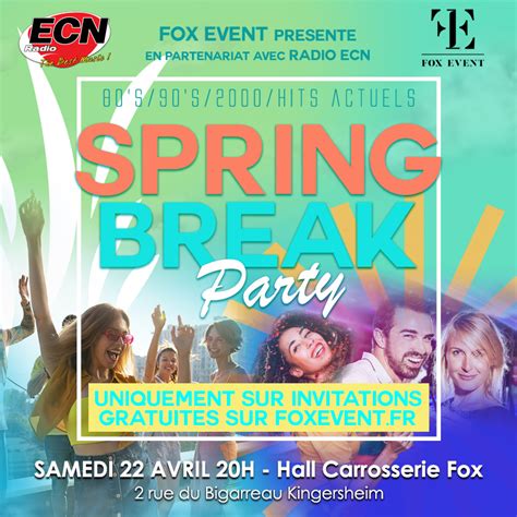 Spring Break Party Fox Event