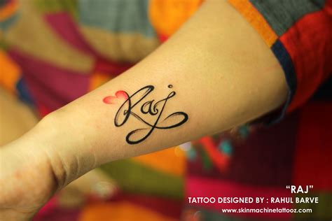 Share More Than 52 Raj Name Tattoo On Hand Best In Cdgdbentre