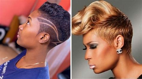 SHORT TRENDY NATURAL HAIRSTYLES FOR AFRICAN AMERICAN WOMEN CHIC FALL