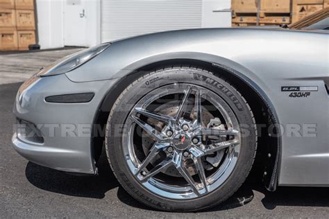 Eos Wheel Well Extended Arches Front C6 Corvette Mf 570 Bkcf