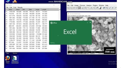 calculate particle size using imagej software by supervision dr junaid