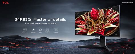 Tcl Unveils High End Mini Led Gaming Monitors Featuring 27 And 34 Models