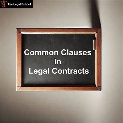 Common Clauses In Legal Contracts Essentials For Every Agreement