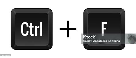 ctrl f key combination keyboard control computer shortcut laptop