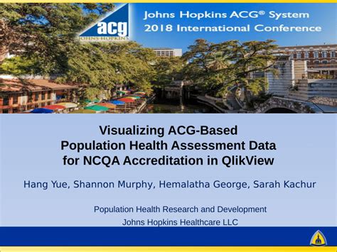 Pdf Visualizing Acg Based Population Health Assessment Data For Ncqa Accreditation In Qlikview