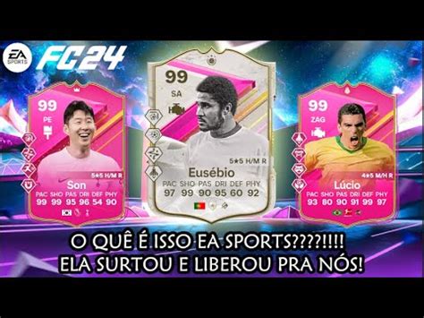 TIME 5 DOS FUTTIES CHEGOU A LENDA SONALDO 99 LÚCIO 99 E EUSÉBIO 99