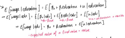 Intro To Econometrics Simple Linear Regression Flashcards Quizlet