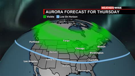 The Northern Lights Could Be Visible Across Portions Of The U S