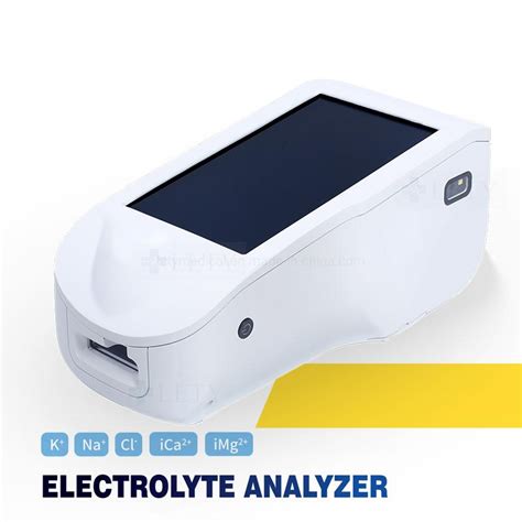 Handheld Electrolyte Analyzer Na Cl Ica2 Img2 Dry Electrochemical Electrolyte Analyzer