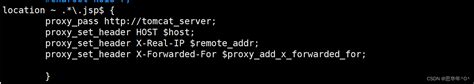 实操nginx（七层代理）tomcat多实例部署，实现负载均衡和动静分离nginx Tomcat Csdn博客